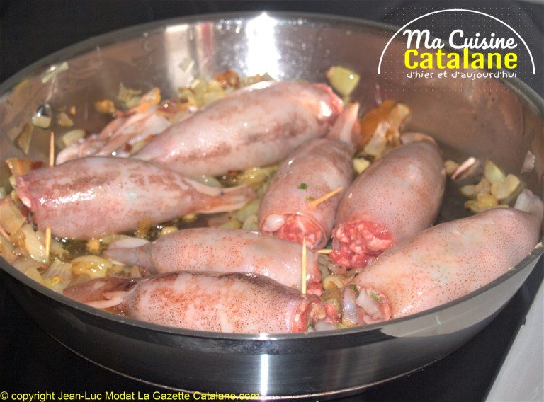 Calamars farcis, recette catalane – La Gazette Catalane.com